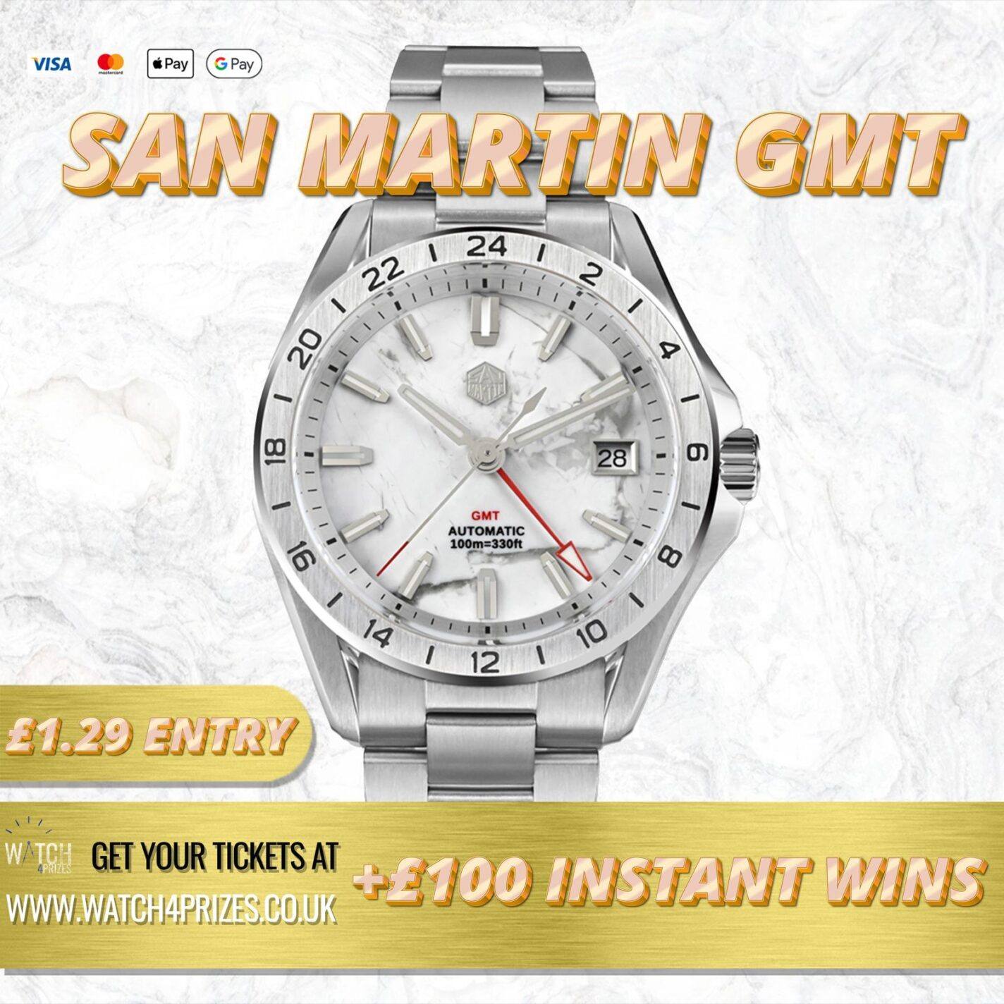 Watch 4 Prizes - Watch Prize Draws from 99p!