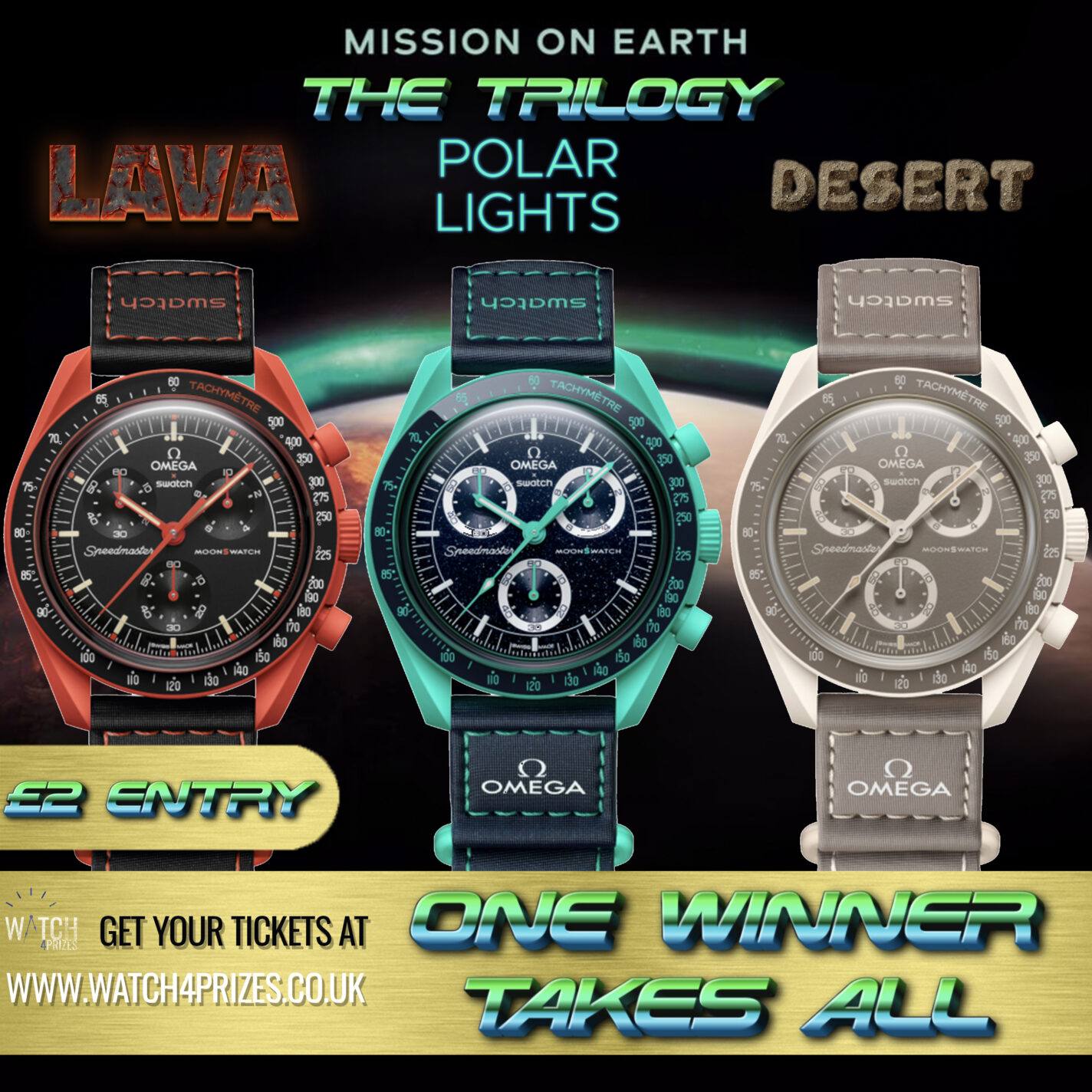 🚨**SWATCH X TRILOGY**🚨 THE SWATCH X MISSION ON EARTH TRILOGY – 🔥WINNER ...